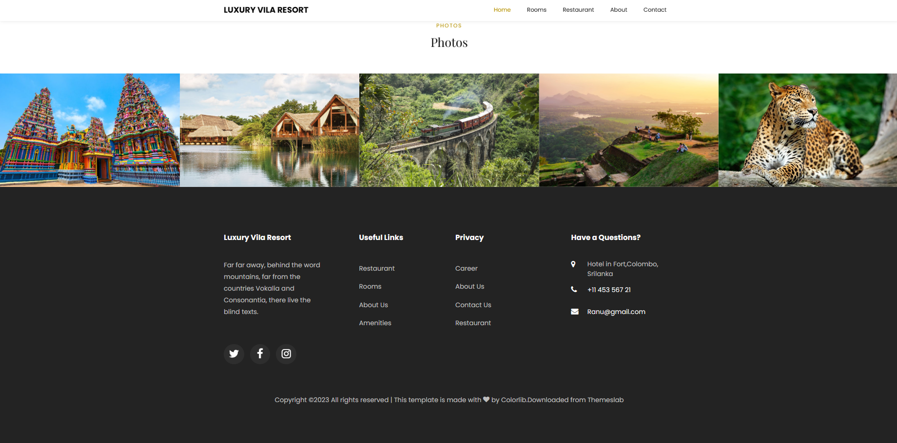 Personal Portfolio Website